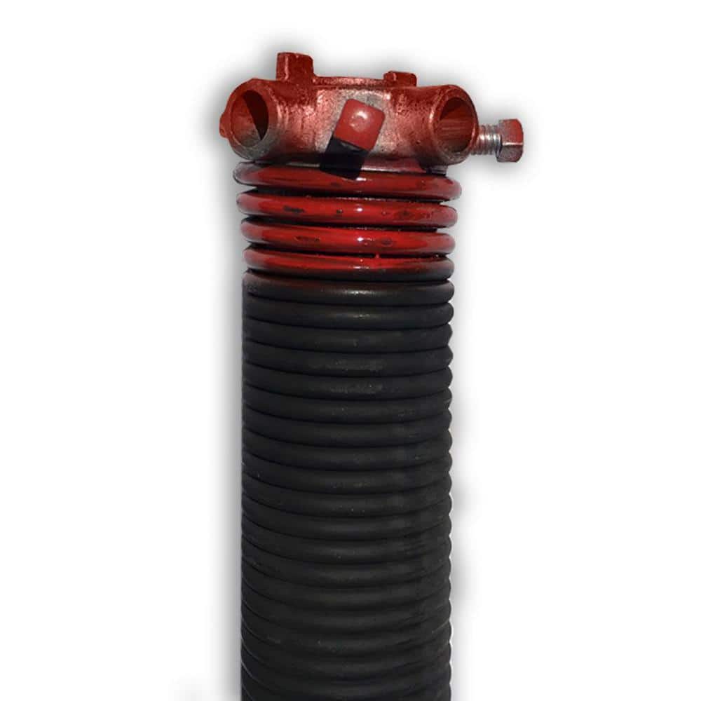DURA-LIFT 0.225 in. Wire x 2 in. D x 27 in. L Torsion Spring in Red ...