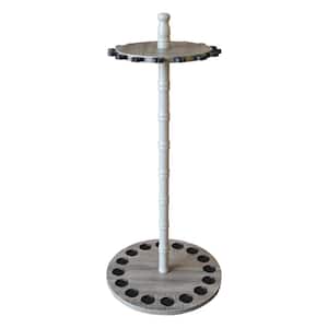 Rush Creek Creations Camo Round 16-Rod Rack with Wood Post 38-4052 ...