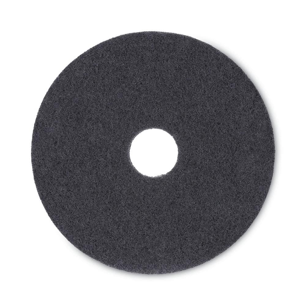 Boardwalk 16 in. Dia Black Stripping Floor Pads (5-Pack) BWK4016BLA ...