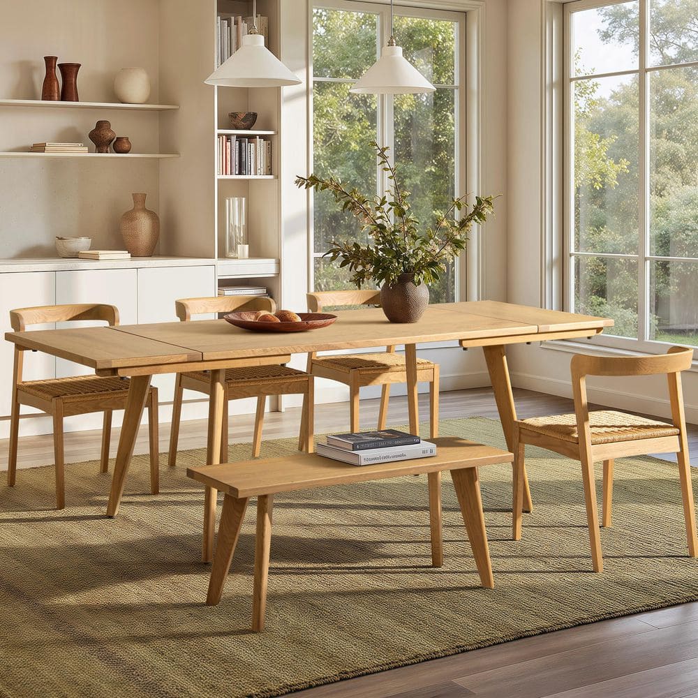 Have a question about Jennifer Taylor Capri 59-90.5 in. Solid Red Oak ...