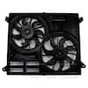TYC Dual Radiator and Condenser Fan Assembly 2015-2018 Ford Edge 2.0L 3 ...