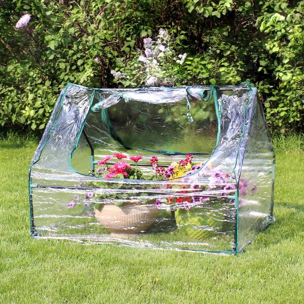 Miniature Greenhouse Cloche 6 Pack Small Reusable Garden Cloches,