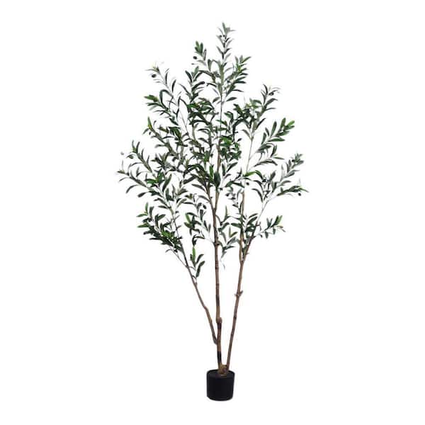 Reviews for 6FT Artificial Olive Tree In Pot, Plastic Olive Tree ...