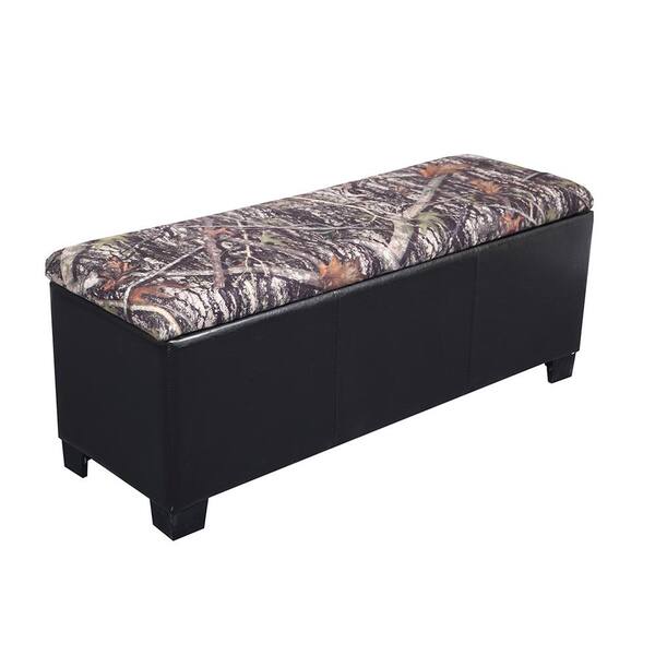 American Furniture Classics 4-Gun Storage Camouflaged Entryway Bench in ...