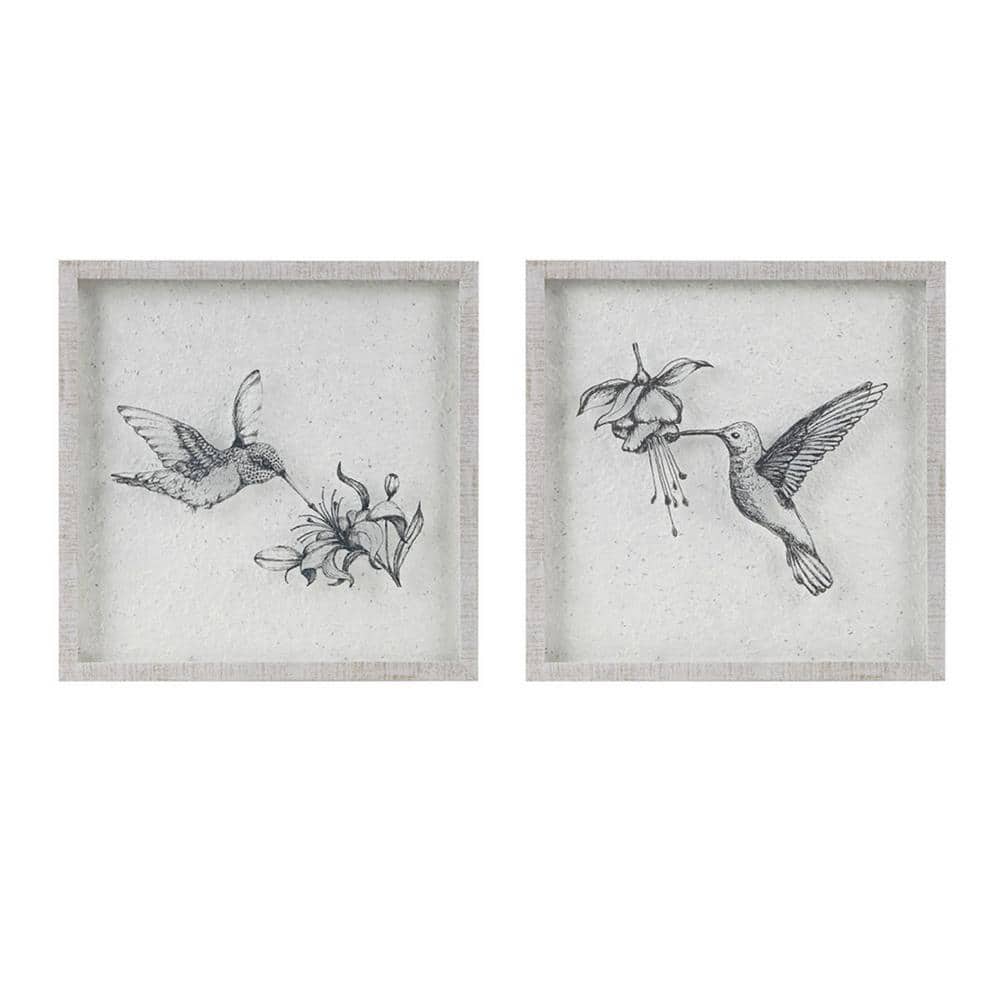 Miscool Anky 2-Piece Framed Art Print 17 in. x 17 in. Framed Graphics ...