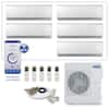 boreal Brisa 5 Zone 39,000 BTU 3.5 Ton Smart Home Ductless Mini Split ...