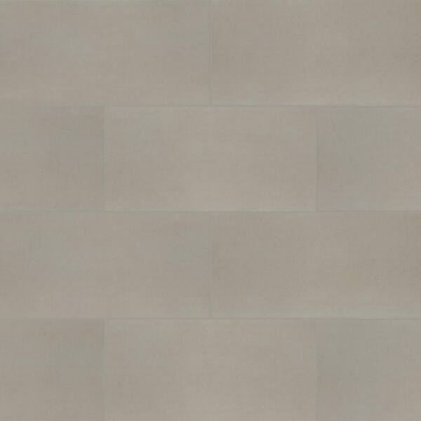 MSI Beton Graphite 24 in. x 48 in. Matte Porcelain Floor and Wall Tile ...