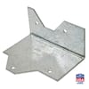 Simpson Strong-Tie 3 in. 16-Gauge Galvanized Reinforcing L Angle L30 ...