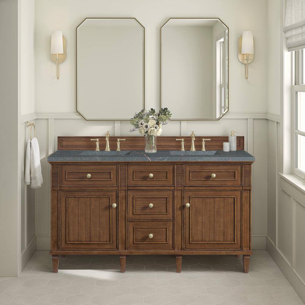 James Martin Vanities Lorelai 60.0 in. W x 23.5 in. D x 34.06 in. H ...