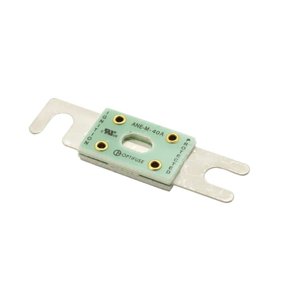 OptiFuse Ignition Protected Limiter Fuse, 125-Volt 40A ANE-M-40A - The ...