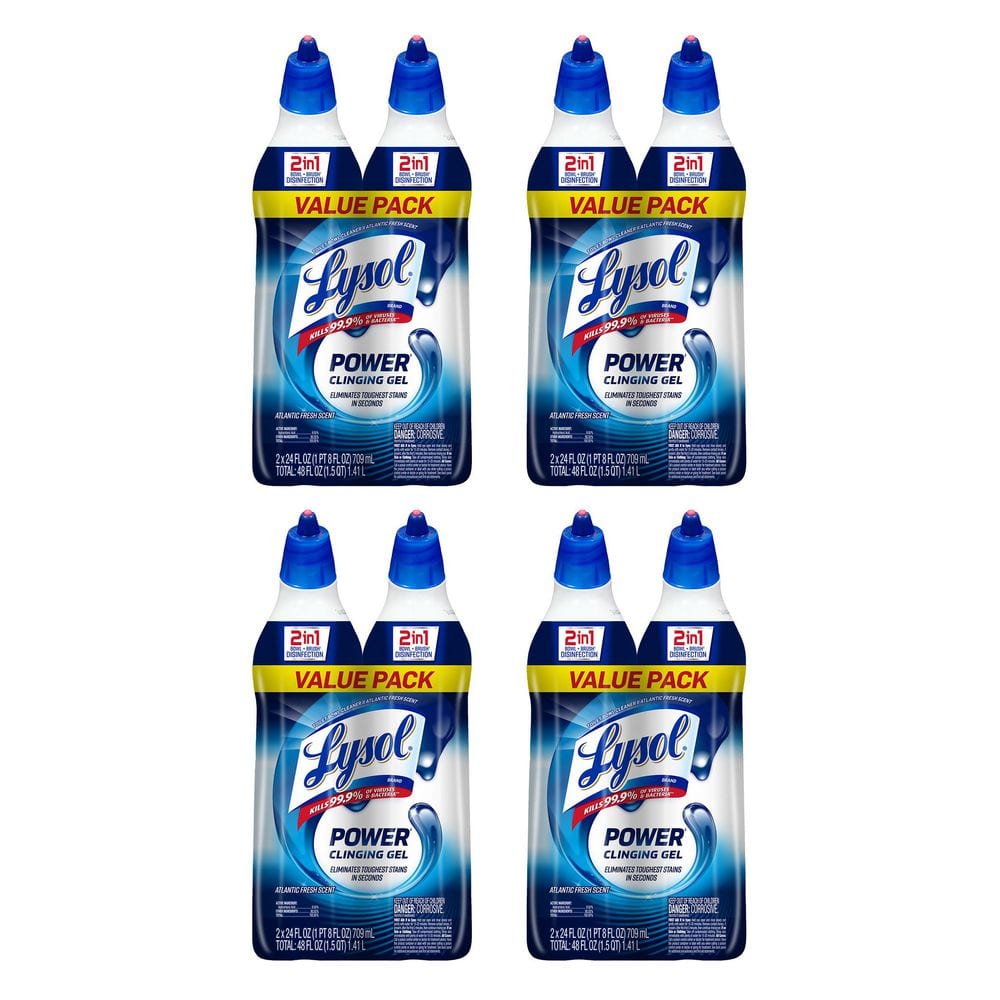 Reviews for Lysol 24 oz. Power Toilet Bowl Cleaner (8-Pack) | Pg 4 ...