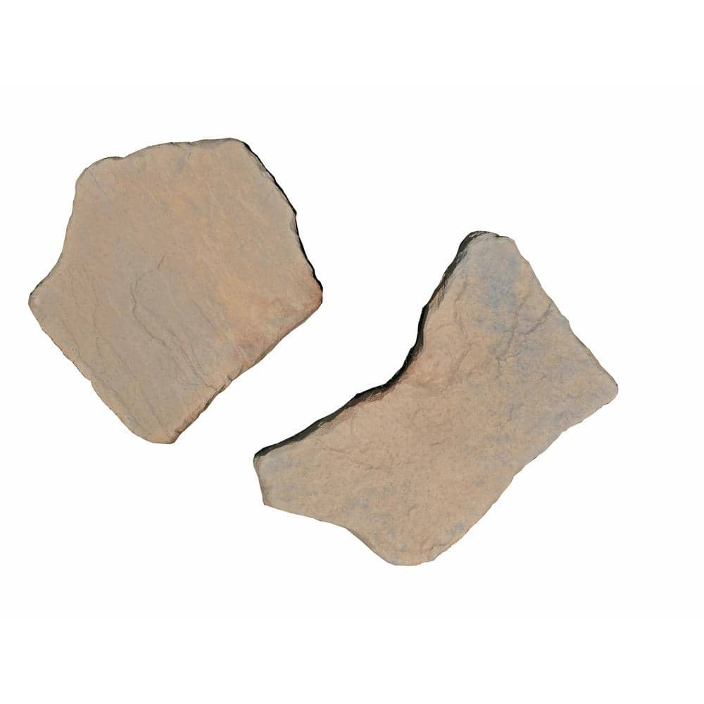 Reviews for Nantucket Pavers 20 in. x 21 in. Irregular Concrete Tan ...