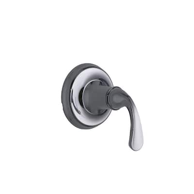 KOHLER Forte Single Hole Single-Handle Low-Arc Water-Saving Bathroom Faucet in Brushed Chrome K ...