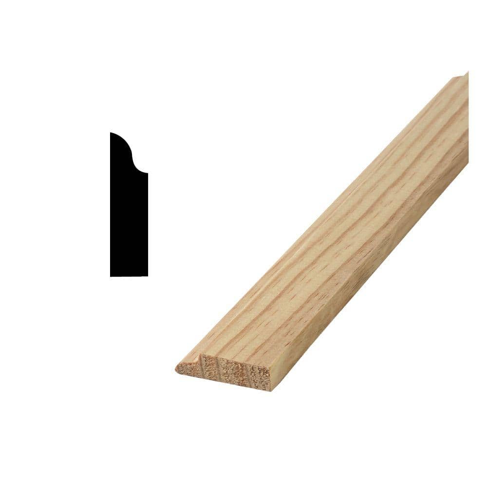 Woodgrain Millwork WM 905 - 7/16 in. x 1-5/8 in. Solid Pine Door and ...