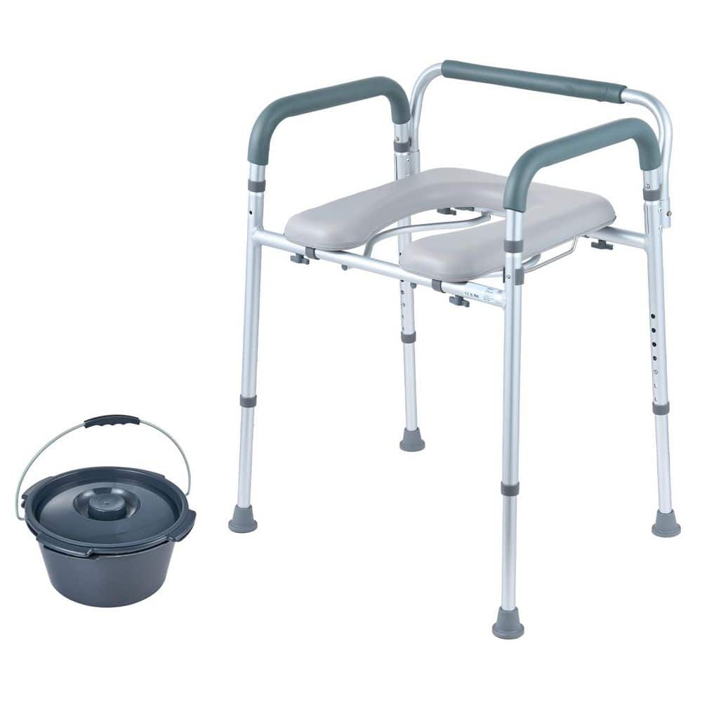 SKYSHALO Commode Chair Bidet Seat Non-Electric Bidet Seat for Adults ...