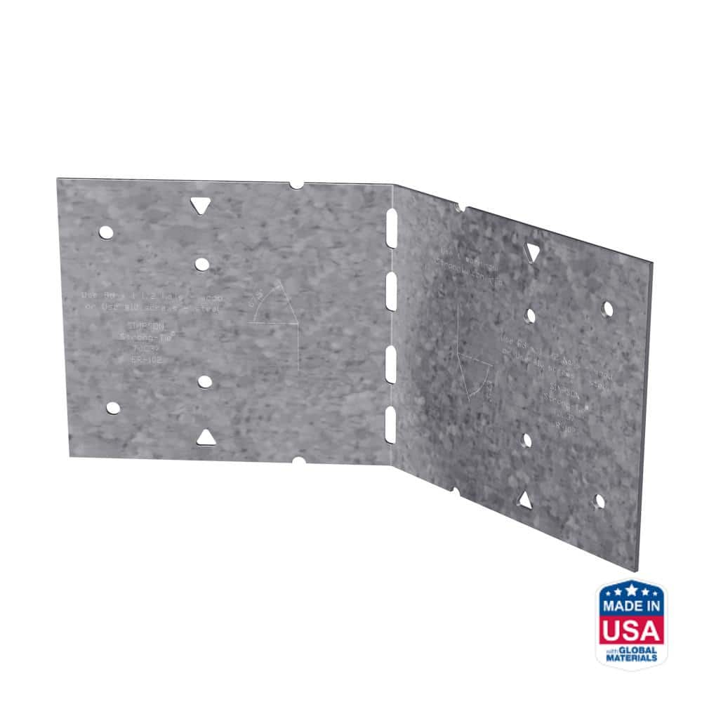 Simpson Strong-Tie TJC 3-1/8 in x 7 in. Galvanized Jack Truss Connector ...