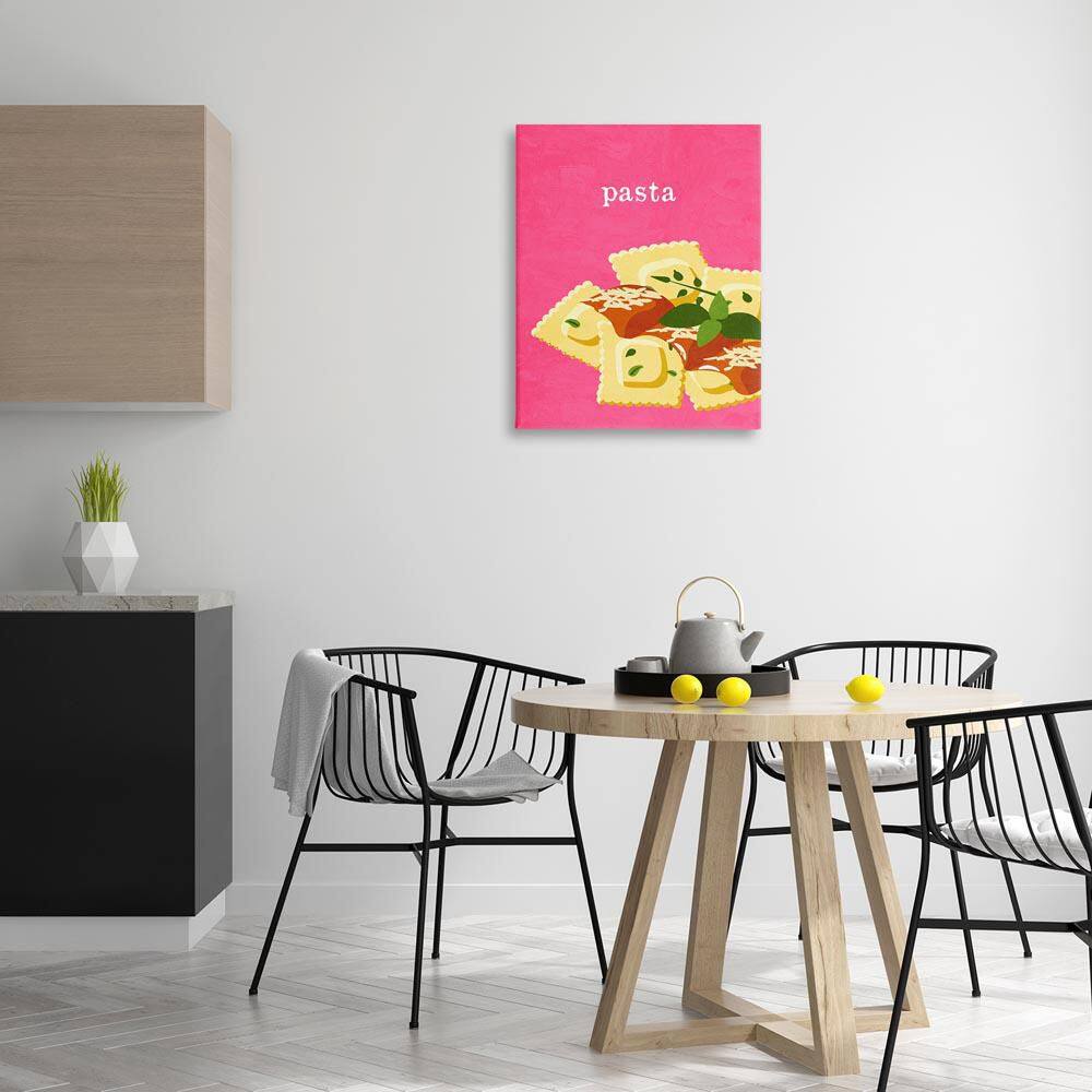 Stupell Industries Ravioli Pasta Dish by Kim Allen Unframed Food ...