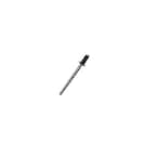 Spectra Pro Select 5 in. Black Aluminum Slip Joint Gutter Connector 5SJCBK