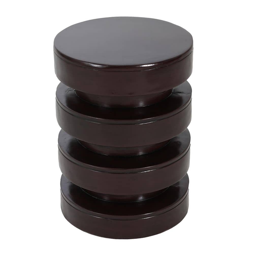 CHRISTOPHER KNIGHT HOME Weslor Modern Brown Cylinder MGO Patio End ...