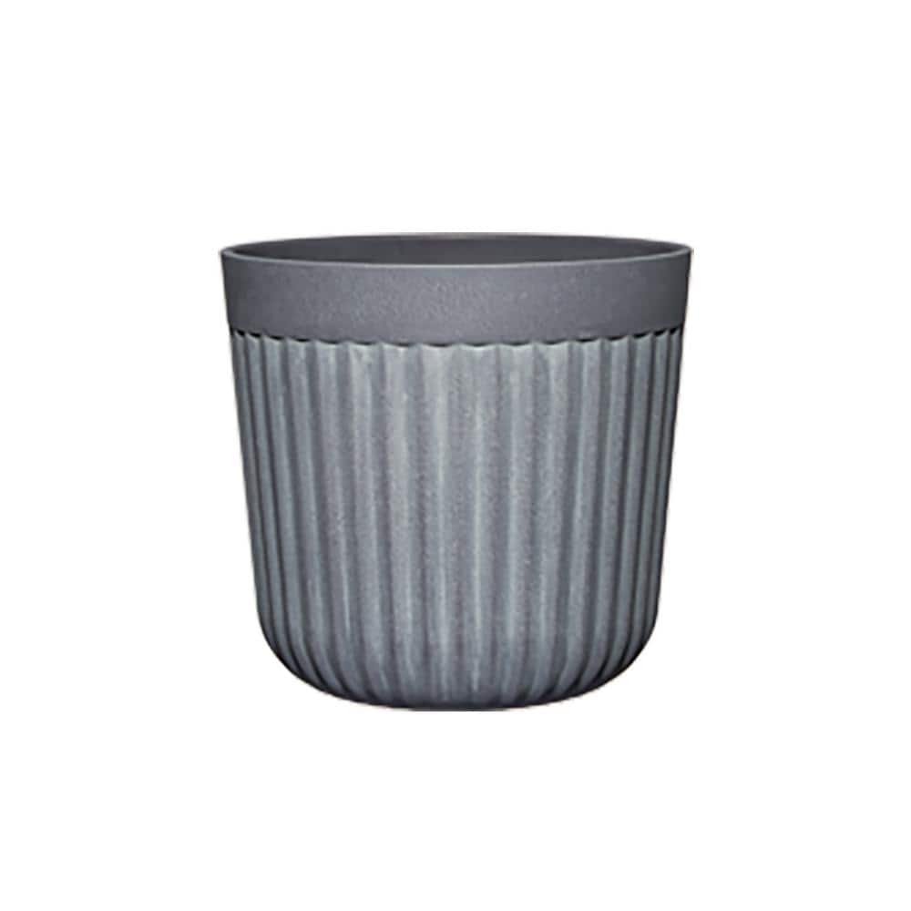 CHG CLASSIC HOME & GARDEN Arlington Fluted Medium Slate Resin Drop-N ...