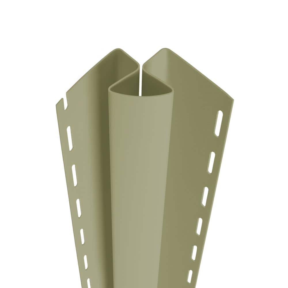 Wolverine 3/4 in. x 2 in. x 10 ft. Grasslands Green Inside Corner Post ...