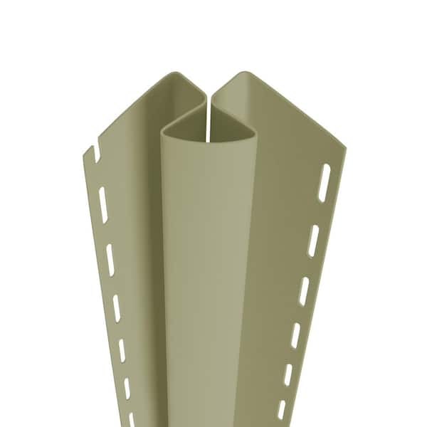 Wolverine 3/4 in. x 2 in. x 10 ft. Grasslands Green Inside Corner Post ...