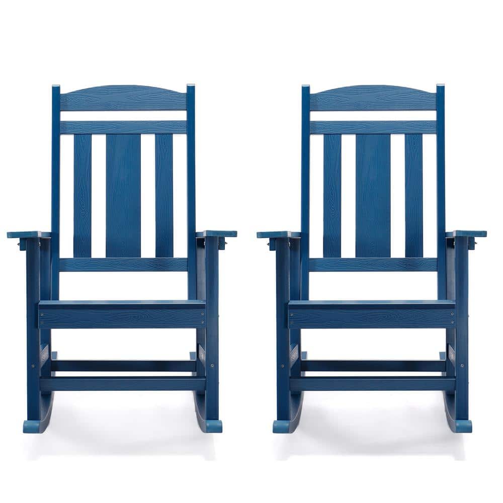 OrangeOne Blue Plastic Outdoor Indoor All Weather Resistant Patio ...