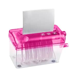 Yichuhaoxi Mini Hand Shredder Portable Documents Paper Cutting Tool ...