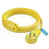 MAXIMM 6 ft. 16/3 Light Duty Indoor Extension Cord with 360-Degree ...