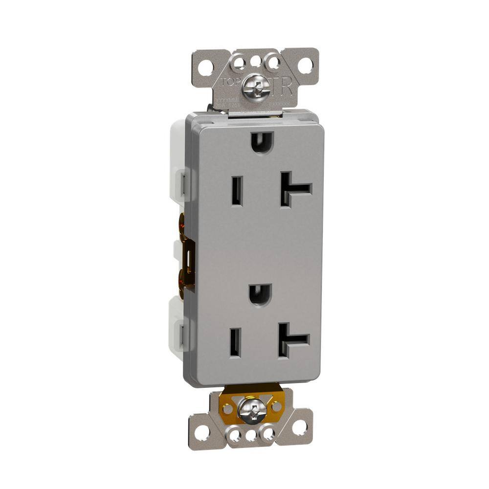 Square D X Series 20 Amp 125V Tamper Resistant Indoor Heavy-Duty Duplex ...