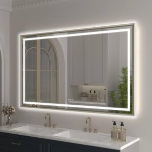 Hpeytaire 48 in. W x 32 in. H Rectangular Aluminum Slope Framed Super ...