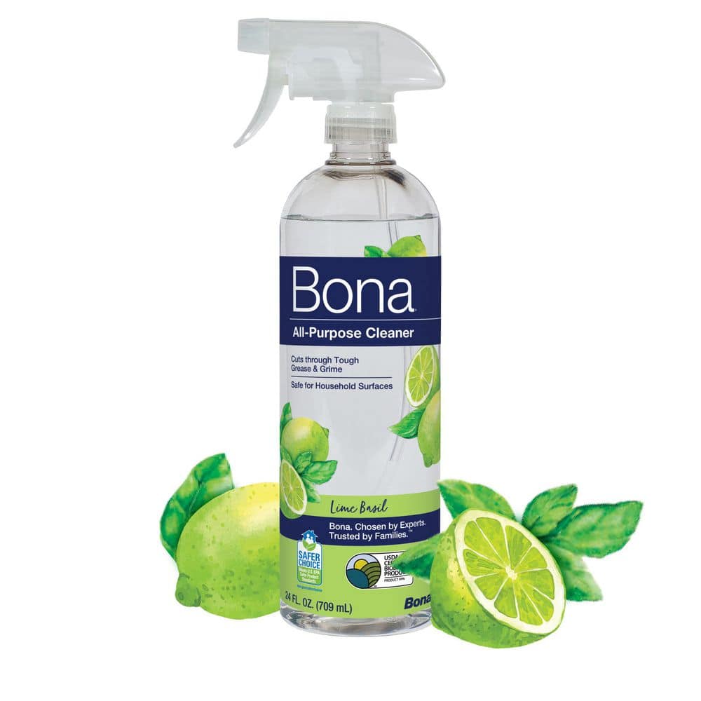 Bona 24 oz. Lime Basil All-Purpose Cleaner WM700050163 - The Home Depot