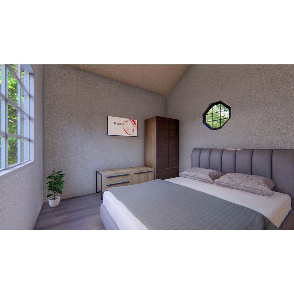 Rose Cottage 2 Bed 1 Bath 444 sq.ft. Steel Frame Nepal | Ubuy