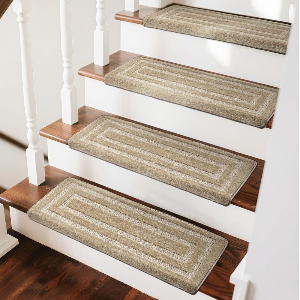 PURE ERA Bullnose Cream Gray Rectangular 9.5 in. x 30 in. x 1.2 in ...