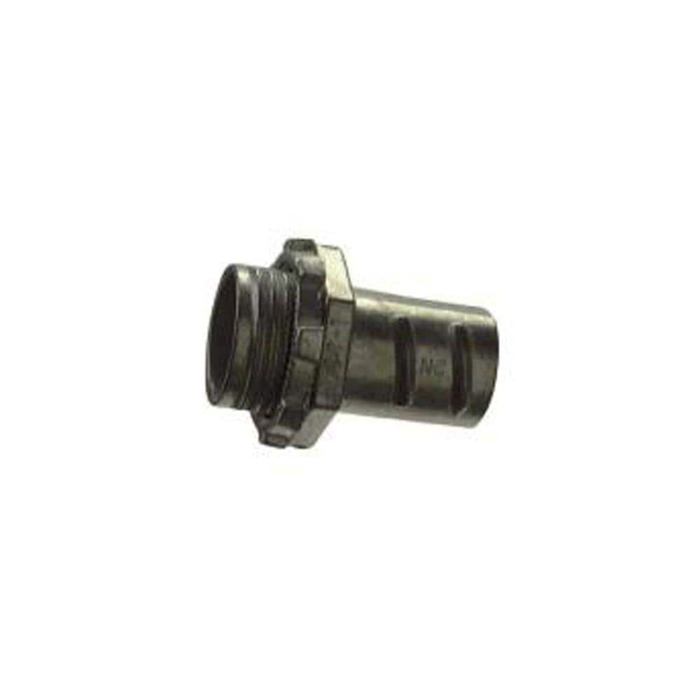 RACO Flex 1 in. Screw-in Connector 2284-15 - The Home Depot