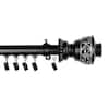 Rod Desyne 110 in. - 156 in. Telescoping Traverse Curtain Rod Kit in ...