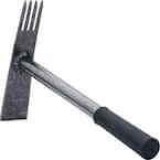 DeWit 10 in. L Ash Hardwood Handle 13.5 in. L Bio 5 Tine Hand Rake ...