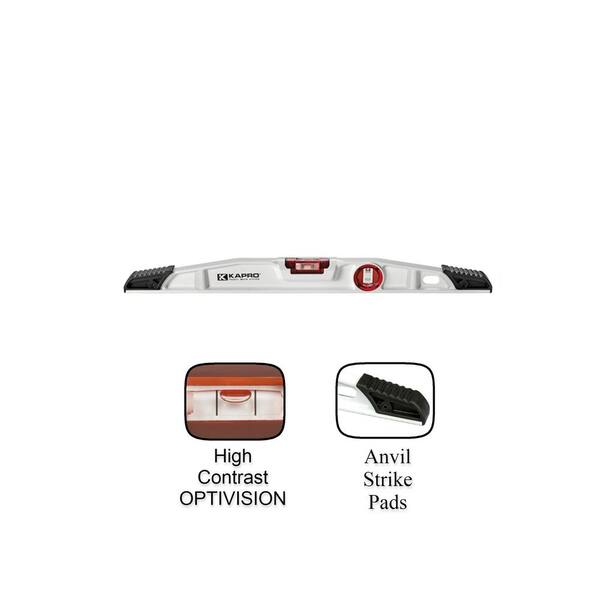 Kapro 16 in. Professional Cast Level with Optivision 930-16 - The Home ...