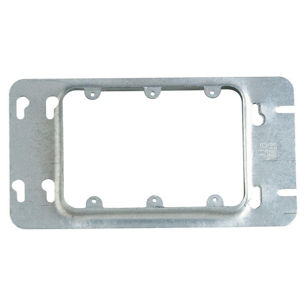 Steel City 3-Gang 58 cu. in. Pre-Galvanized Steel Gang Box (3GC-5R) 3GC ...