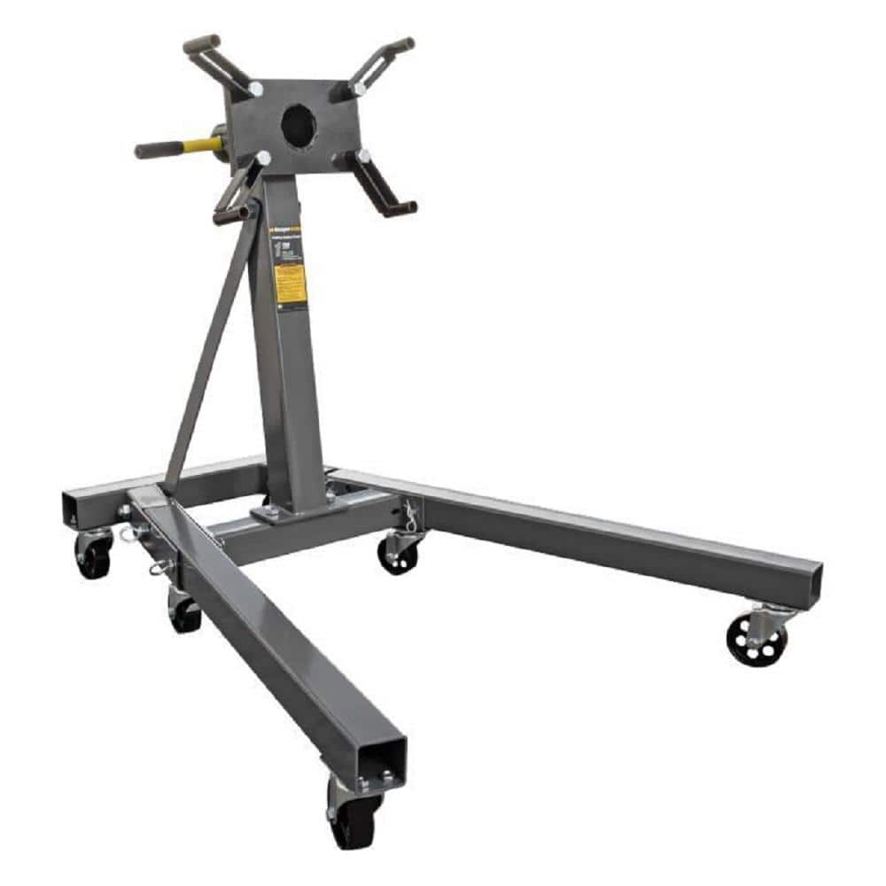 RANGER RES-1TF 2,000 lb. Capacity Folding Engine Stand with Swivel ...