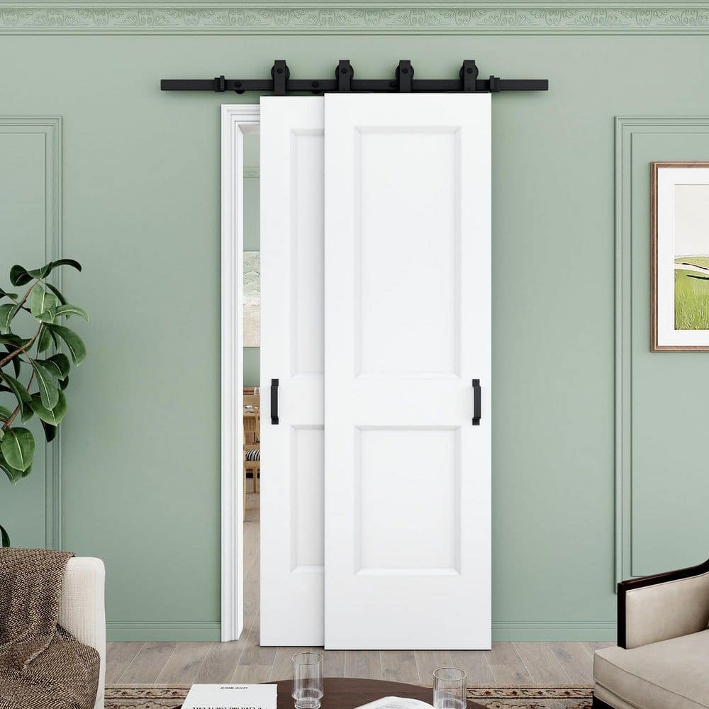 EH PUERTA 40 in. x 80 in. (Double 24 in.) No Assembly Required H Shape ...