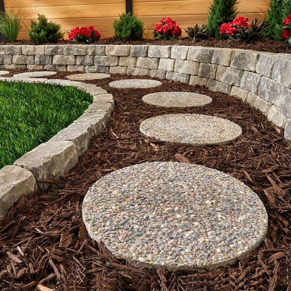 Resin 16 Inch Round Stepping Stones Where Can I Get Stepping Stones In