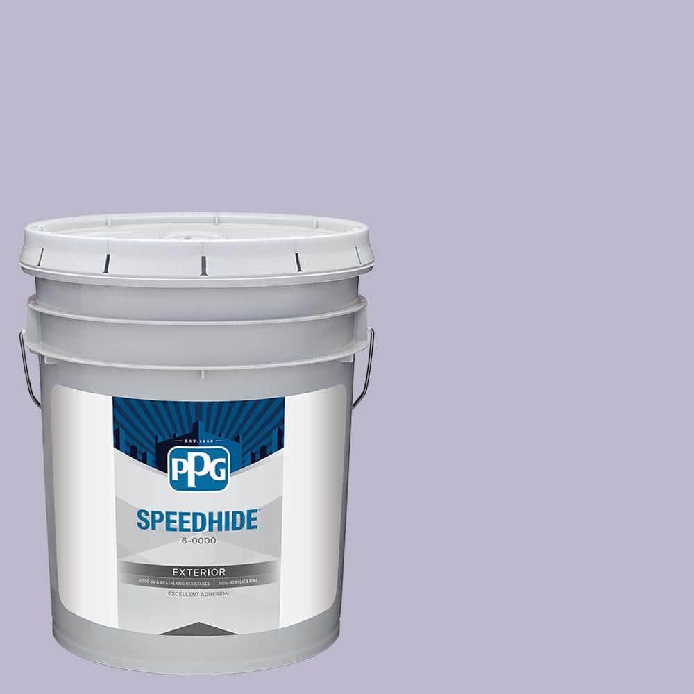 Reviews for SPEEDHIDE 5 gal. PPG1175-4 Wild Lilac Semi-Gloss Exterior ...