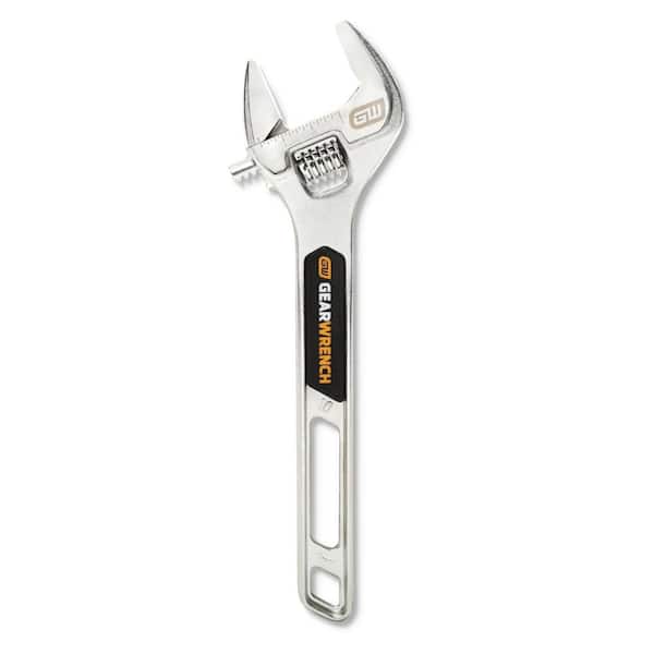 GEARWRENCH 10 in. Chrome Adjustable Wrench 89753 - The Home Depot