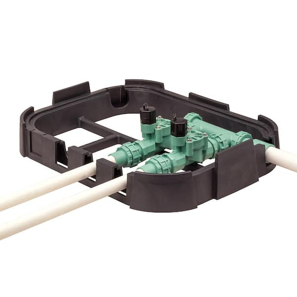 2valve Inline Manifold Assembly Sprinkler Water Irrigation System
