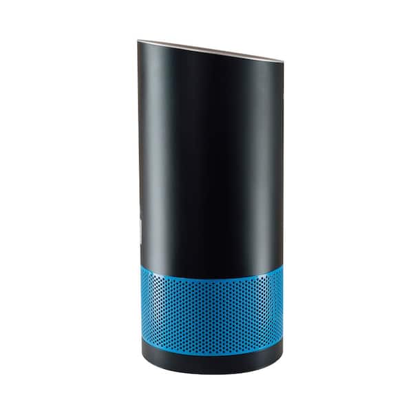 Hunter HP400 True HEPA Round Tower Air Purifier Black and Blue
