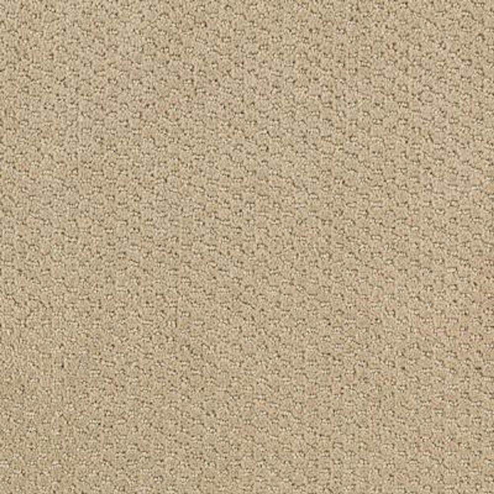 Lifeproof 8 in. x 8 in. Pattern Carpet Sample - Katama II -Color Muslin ...