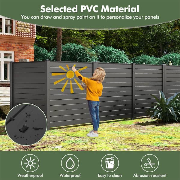 Pvc Garden Privacy Panel