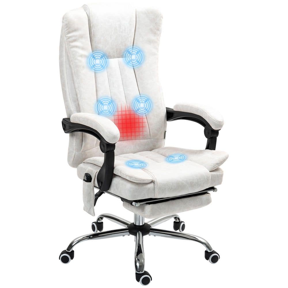 Vinsetto Microfiber Office Chair, High Back Computer Chair with 6 Point ...