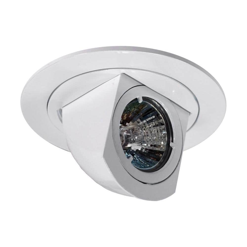 NICOR 4 in. White Recessed Wall Wash Retractable Trim 14011WH - The ...